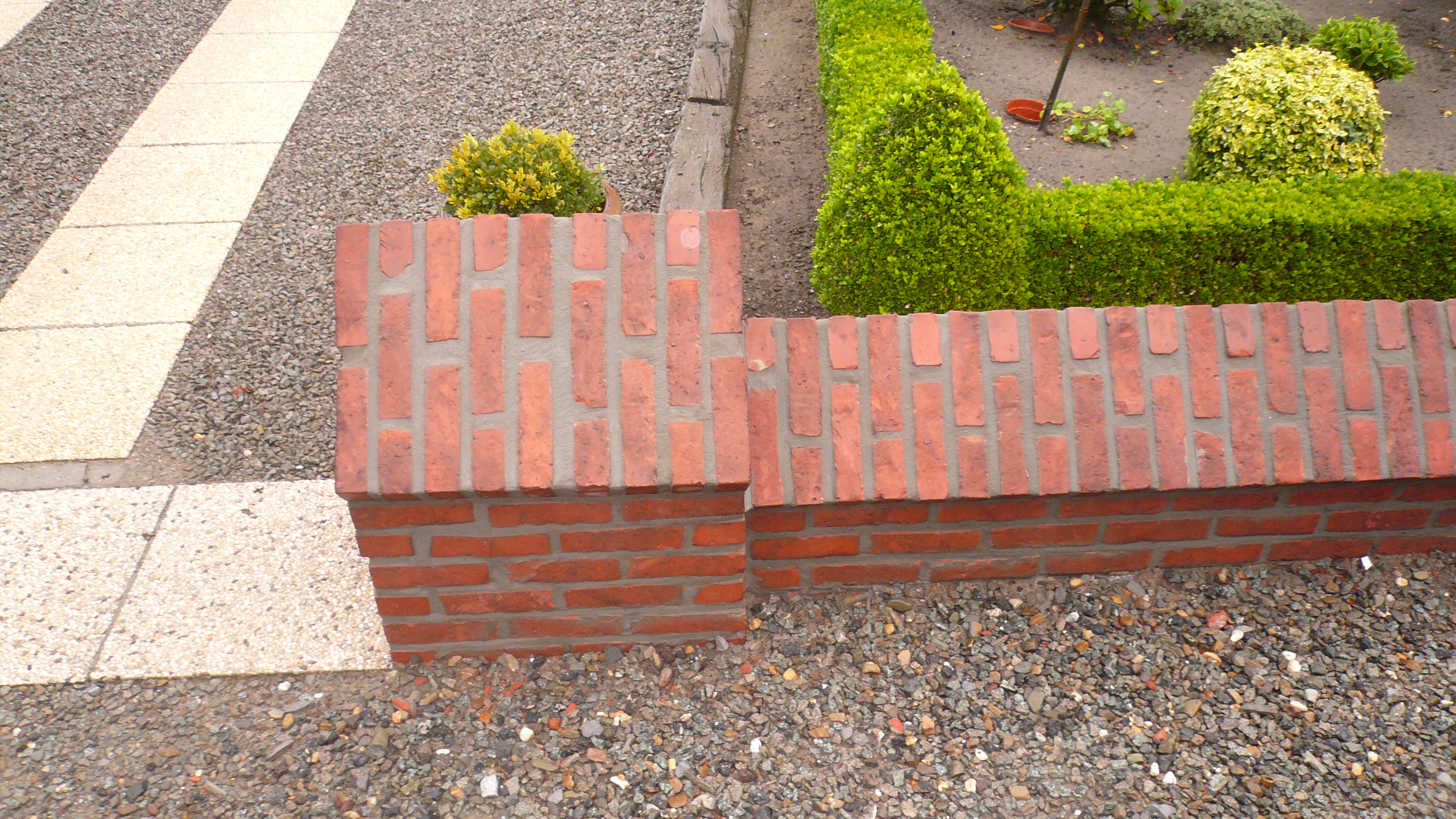 Muurtje opmetsen | Voegwerken Vervoort